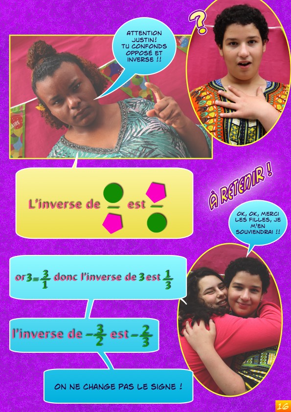 la tête dans les maths